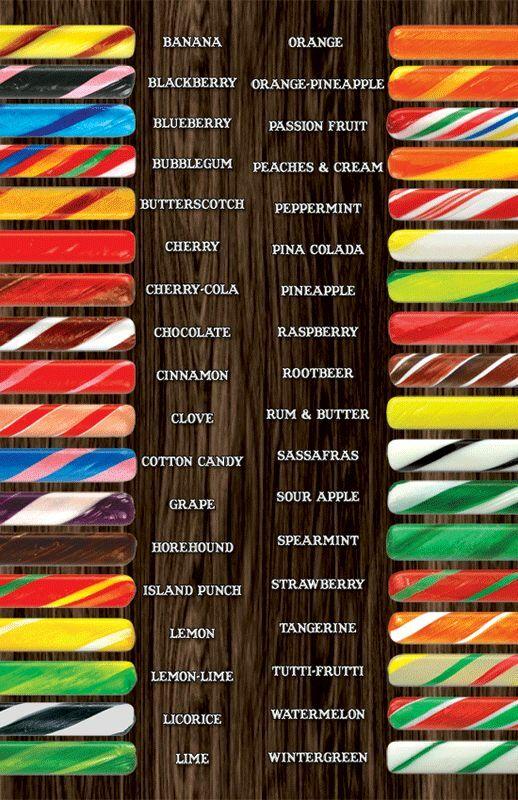 Cinnamon Candy Sticks - Peppermint Stick
